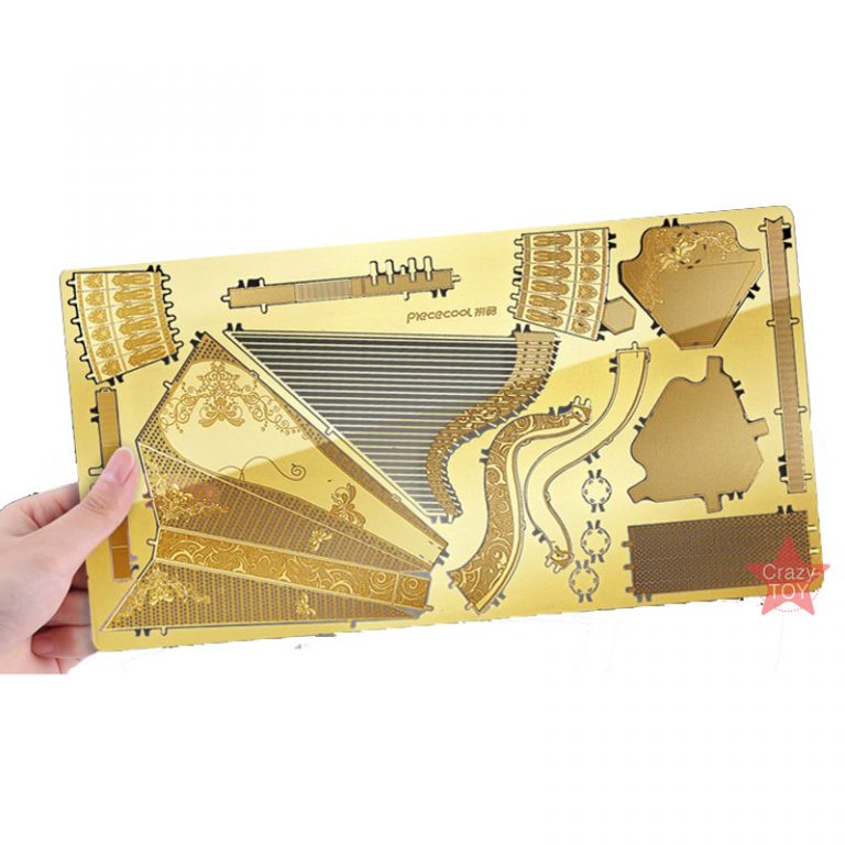 Piececool Harp Musical Instruments P025-G DIY 3D Metal Model Kits Nano ...